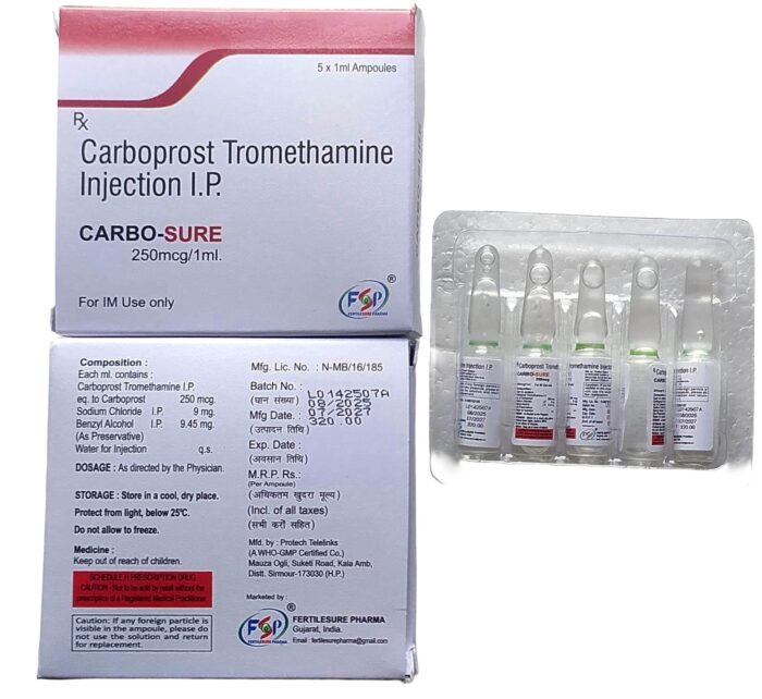 Carboprost Tromethamine Injection I.P. Medicoease